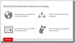 Free advertisement for Oracle partners – all details about Solutions ...