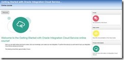 Getting Started with Oracle Integration Cloud Service online course ...