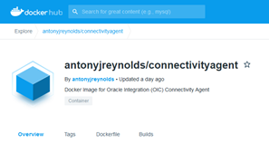 Docker Image for Oracle integration (OIC) Connectivity Agent by Antony ...